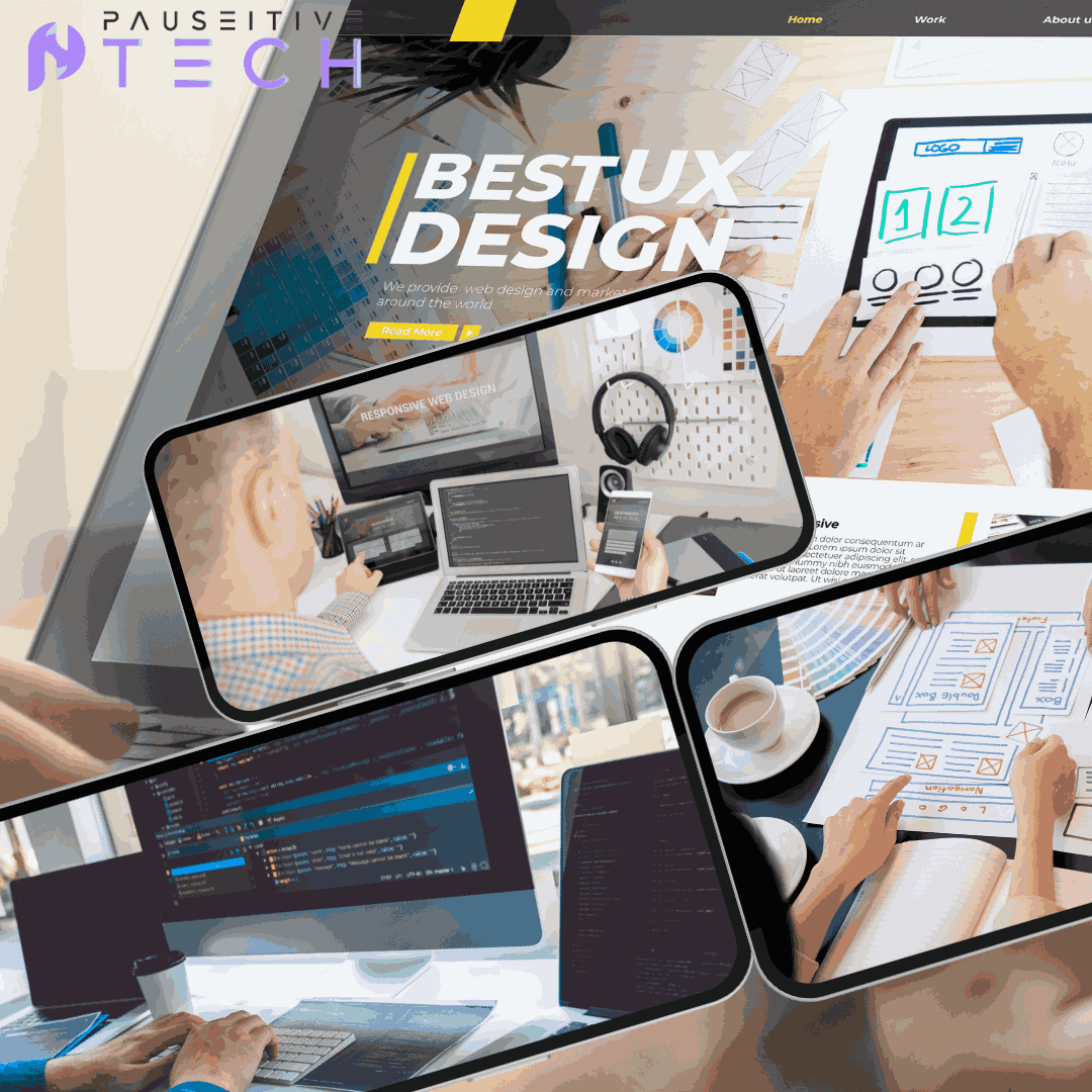 Website Design - Pauseitive tech